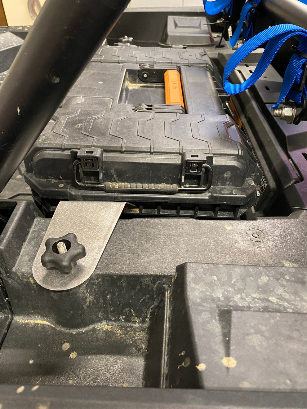 Ridgid Tool Box (1st GEN) Light Duty Mount Polaris RZR XP 1000/Turbo S ...